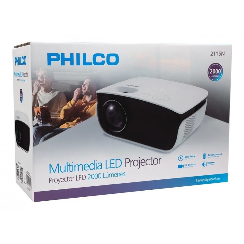 PHILCO PROYECTOR 2000 LUMENES