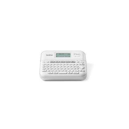 Rotuladora Electronica Brother PT-D410 Teclado QWERTY USB 180pp Blanco
