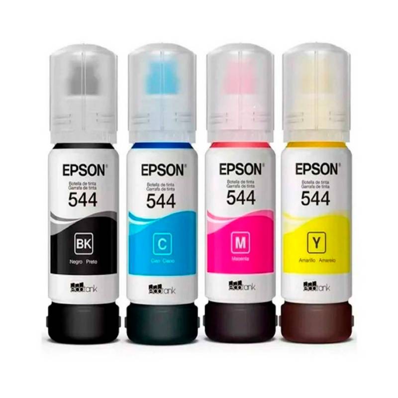 TINTA EPSON BOTELLA PACK 4 COLORES BK-C-M-Y L3110