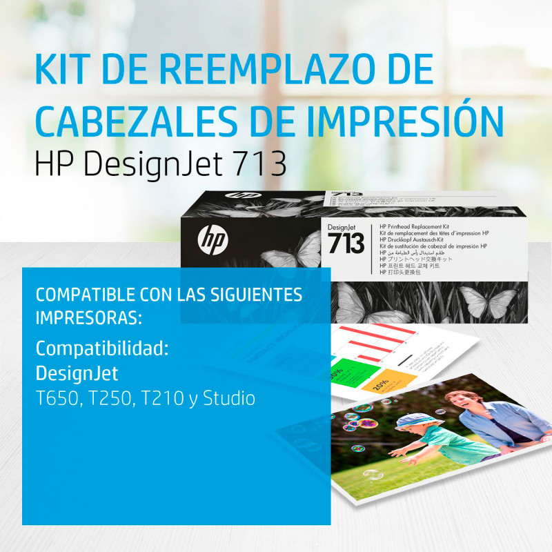 Cabezal HP 713 Designjet T250 - T650 - Studio 3ED58A